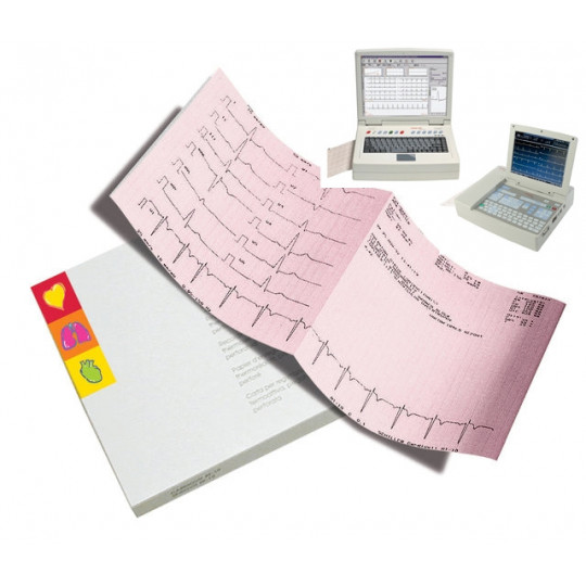 Papier ECG SCHILLER CARDIOVIT AT-10 plus - AT-110 - Par 10 - 133,20