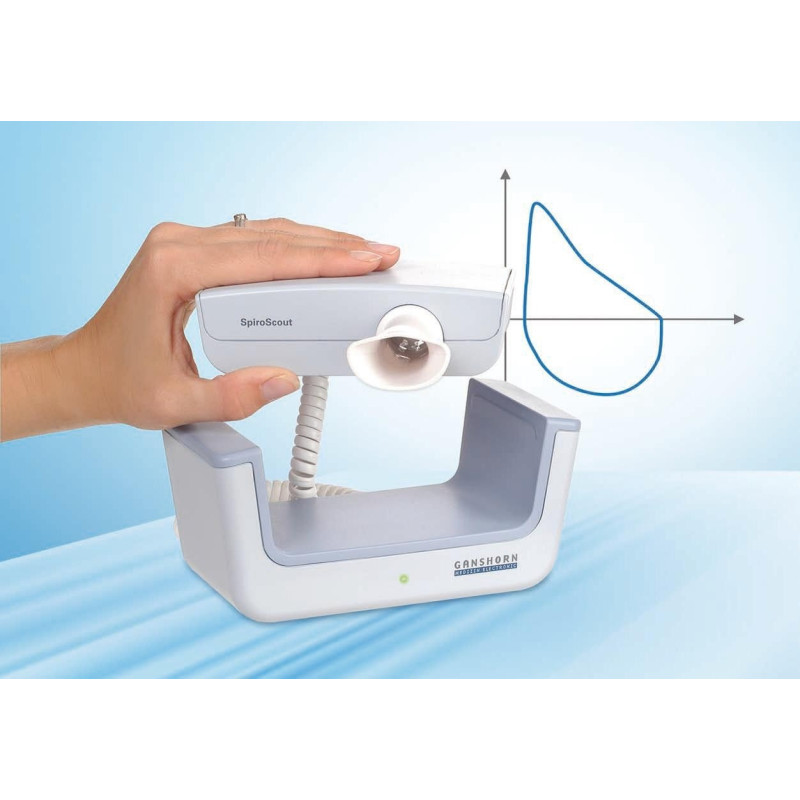 Spiromètre PC Spiroscout Ganshorn
