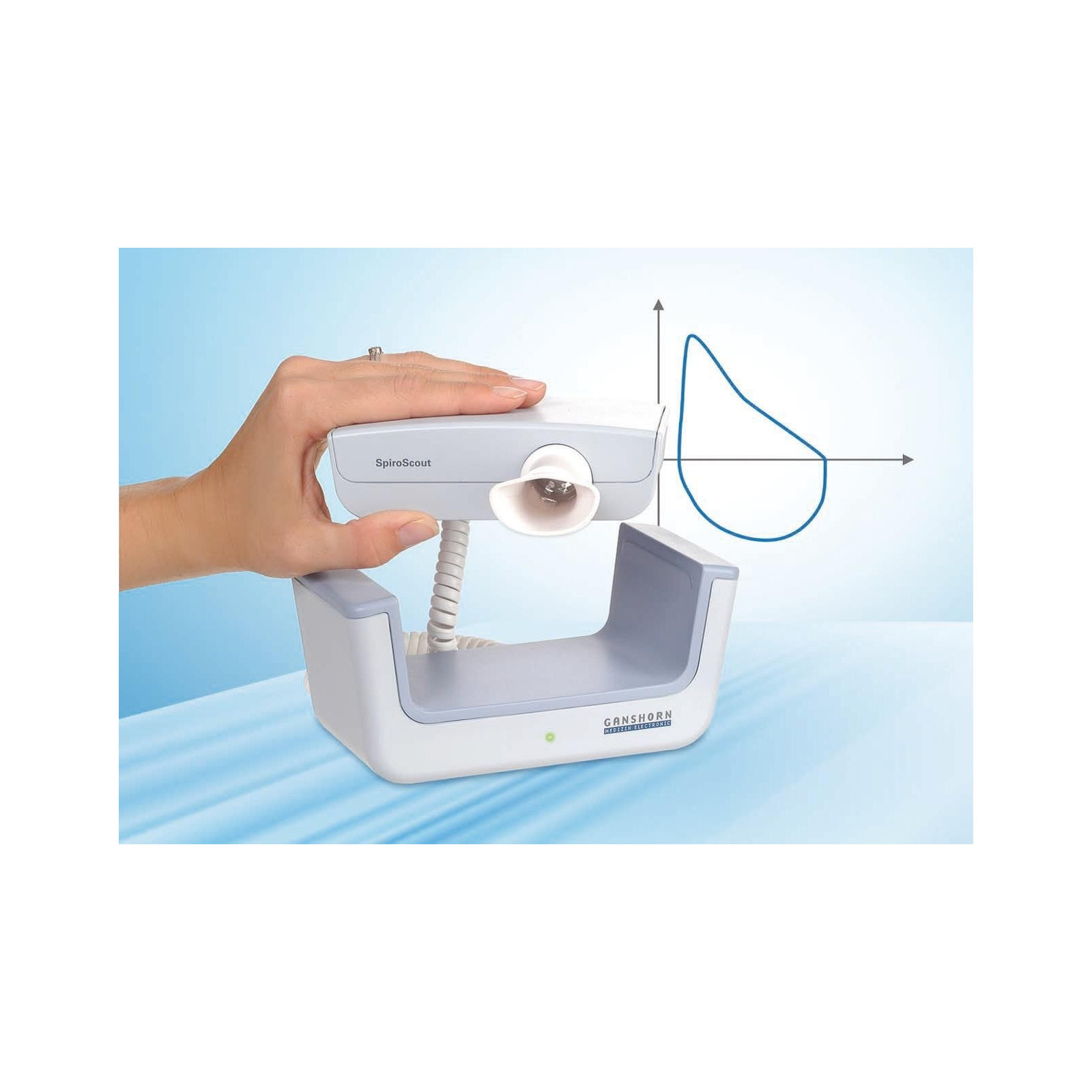Spiromètre PC Spiroscout Ganshorn