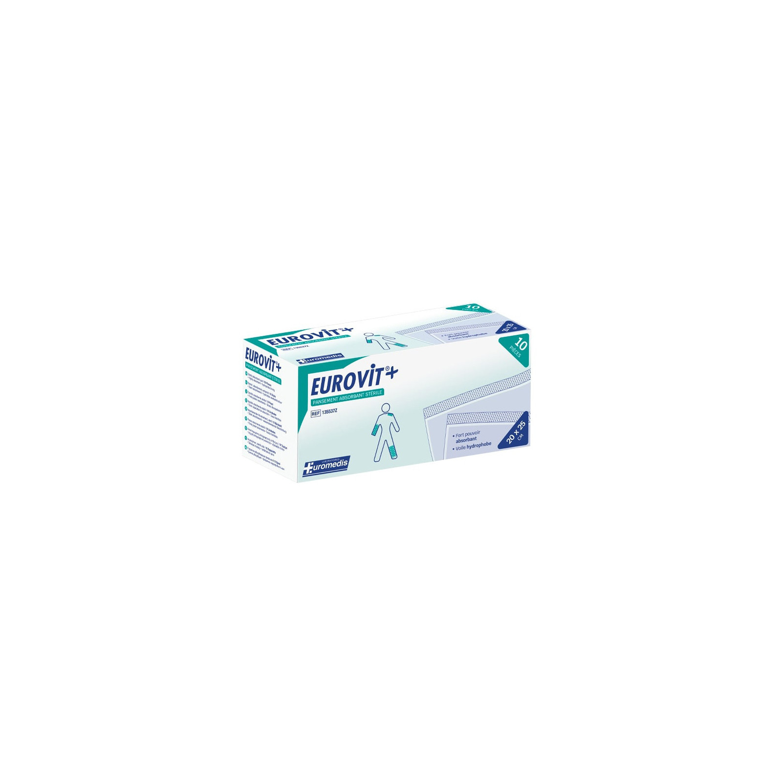 Pansement absorbant stérile EUROVIT
