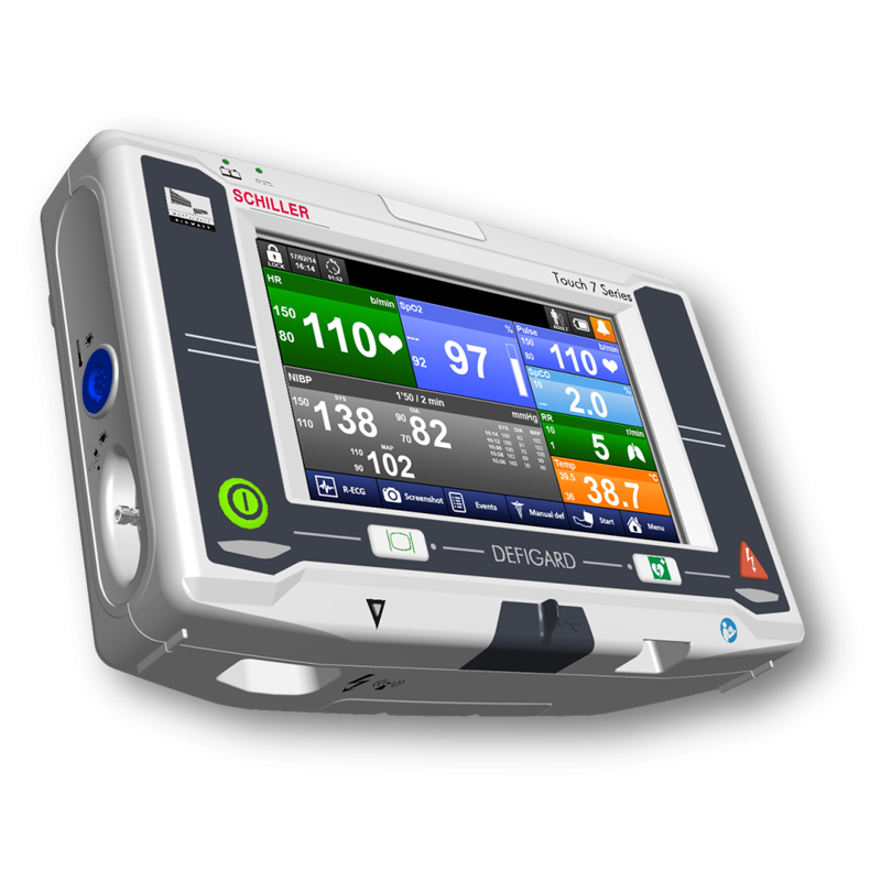 Moniteur défibrillateur SCHILLER DEFIGARD Touch 7